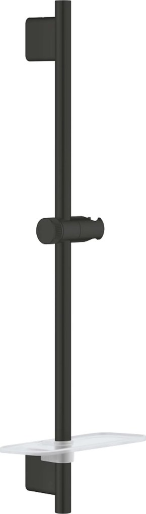 Grohe Rainshower SmartActive - Sprchová tyč s poličkou, 60 cm, matná černá 266022430