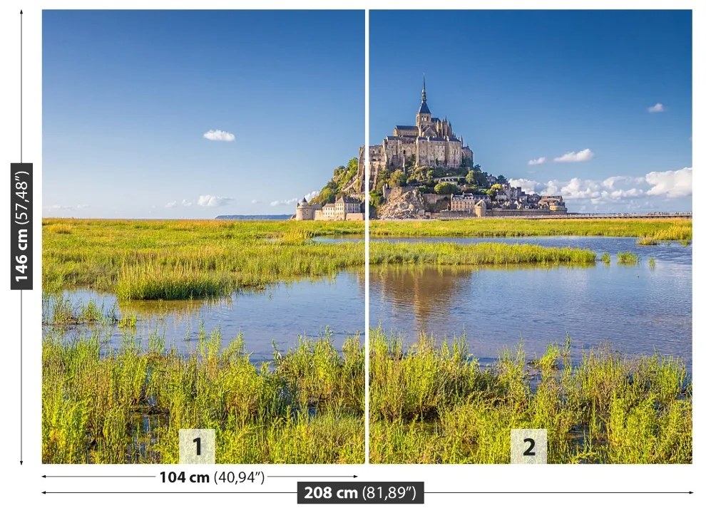 Fototapeta Le Mont SaintMichel 104x70