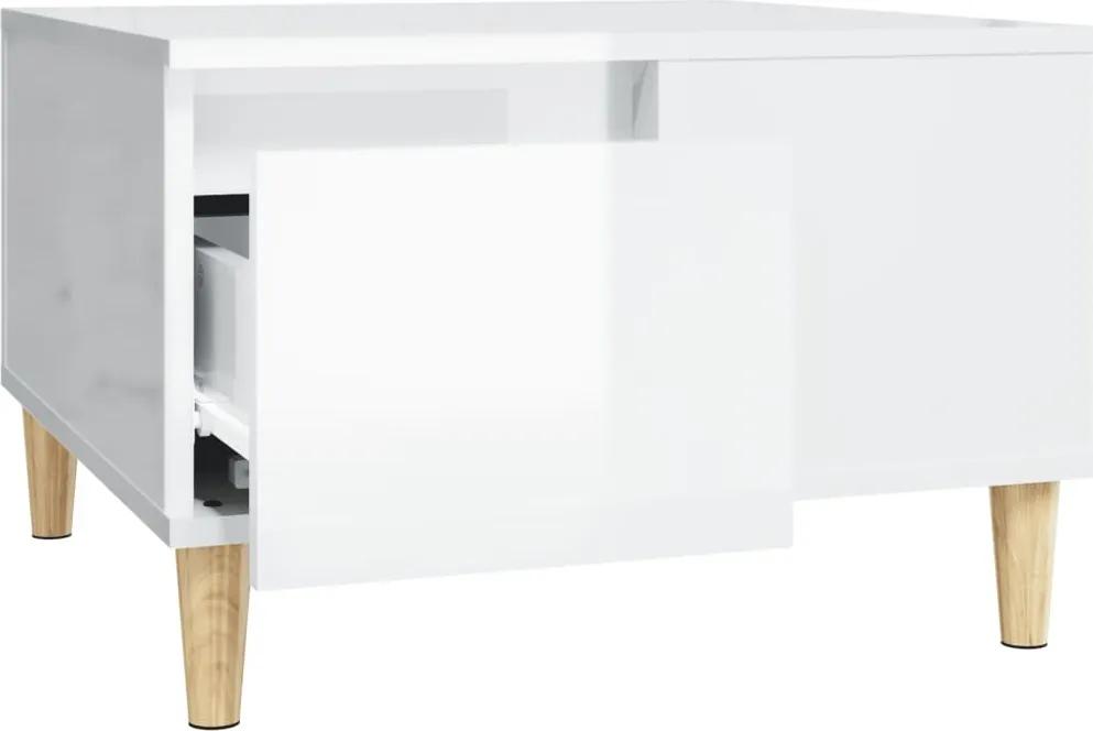 vidaXL Konferenční stolek 55x55x36,5 cm kompozitní dřevo [821078] Barva: kouřový dub