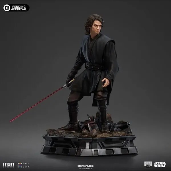 Soška IRON STUDIOS Star Wars - Anakin Skywalker (Jedi Knight) 18 cm