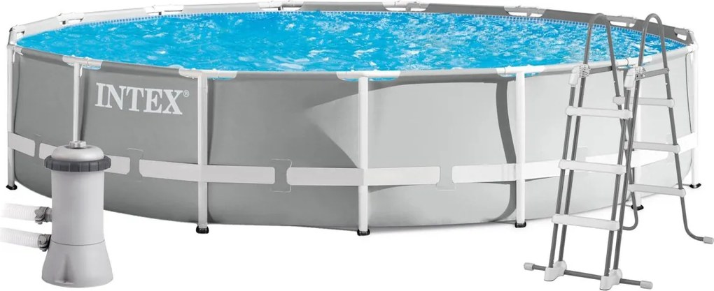Bazén Intex Prism Frame 4,57 x 1,07 m kompletset s kartušovou filtrací
