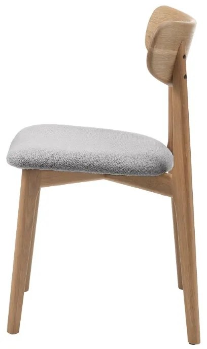 Designová jídelní židle Wapaheo šedá