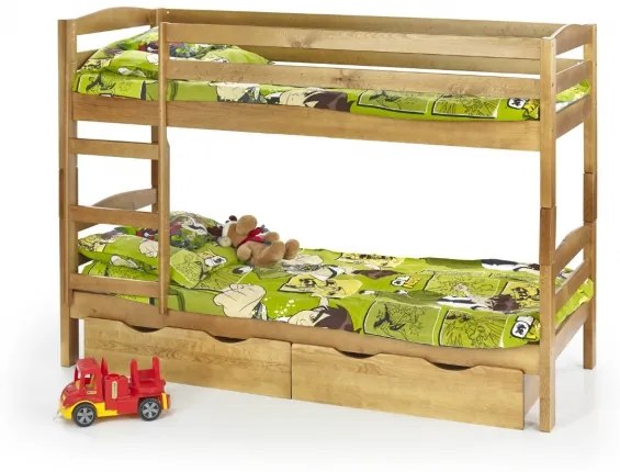 dětská postel SAM - doprava zdarma barevné provedení olše,   bez šuplíků
