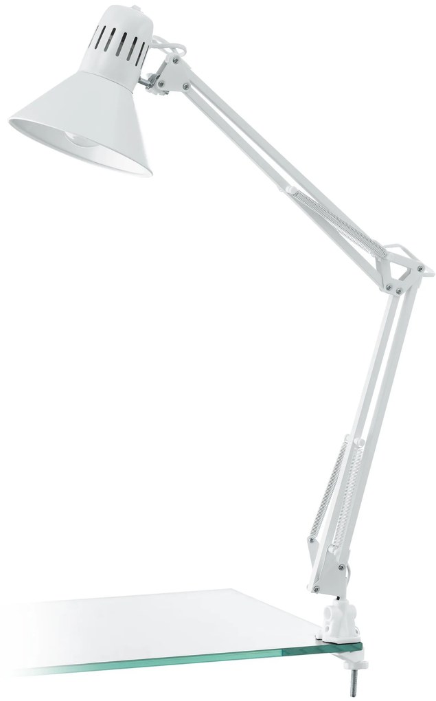Eglo 90872 FIRMO - Pracovní stolní lampička bílá