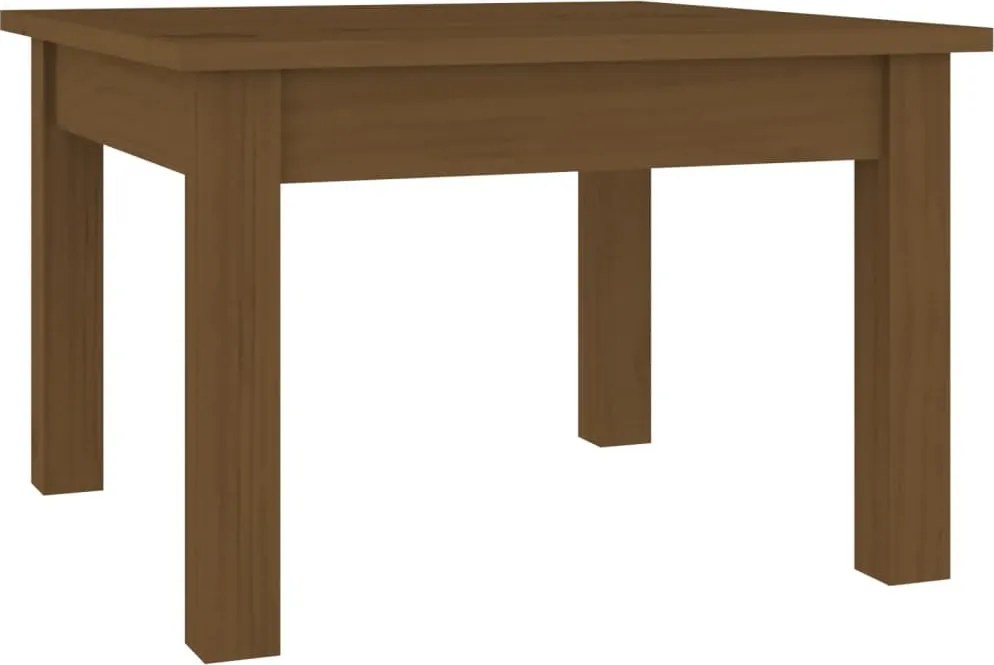 vidaXL Konferenční stolek 45 x 45 x 30 cm masivní borové dřevo [814227] Barva: Šedá