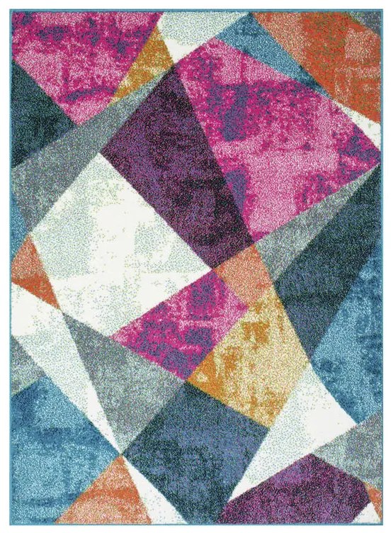 Vopi | Kusový koberec City 69VRK - 80 x 150 cm, vícebarevný
