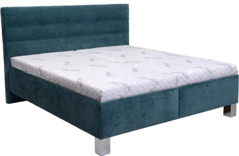 Pohoda Čalouněná postel WENDY s úložným prostorem a volně loženou matrací | Látka: Aragon 83,Šířka matrace: 160 cm