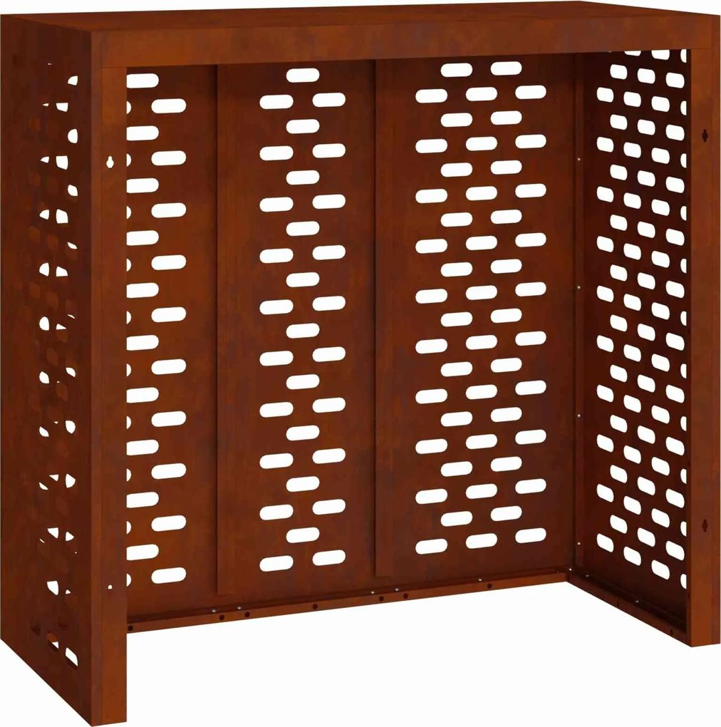 vidaXL Ochrana klimatizace Stříbrná 110 x 50 x 105 cm [865917] Barva: antracitová