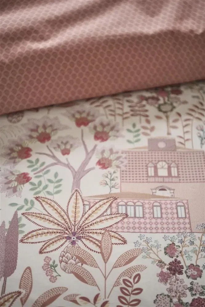 Pip Studio perkálové povlečení Casa di Pip bílé 140x200 + 70x90 cm (Kvalitní perkálové povlečení na jednolůžko)