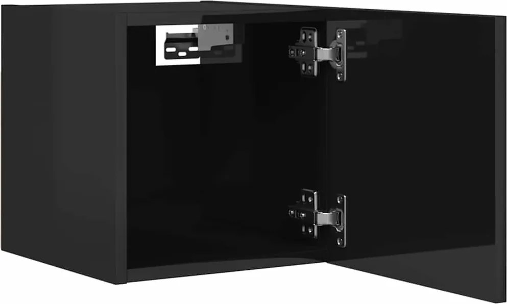 vidaXL Nástěnná TV skříňka 30,5x30x30 cm [804493] Barva: Betonová šedá