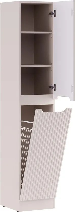 Koupelnová sestava Nova Cashmere I se skříňkami a deskou 100 cm kašmírová