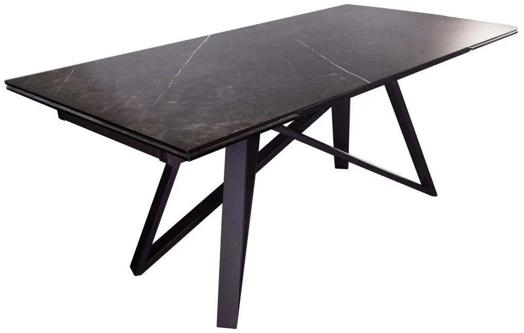 Roztahovací keramický stůl Callen 180-220-260 cm grafit