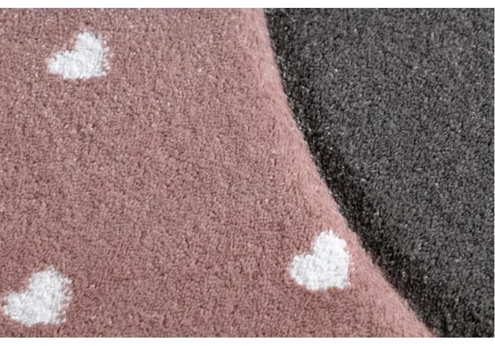 Dětský kusový koberec Plaměňák růžový 180x270cm