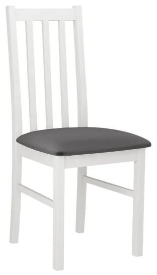 Jídelní židle Dalem X, Barva dřeva: bílá, Potah: Hygge D20