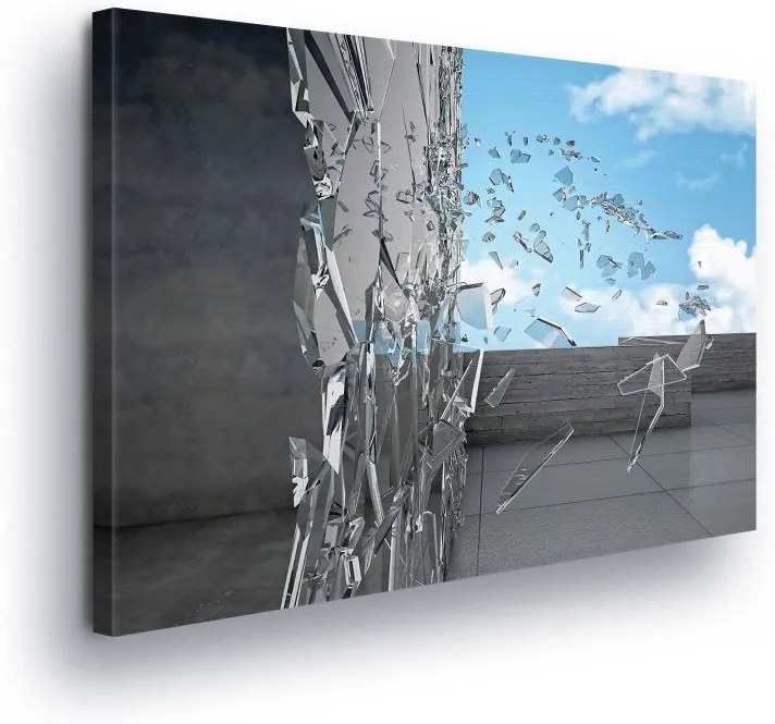 GLIX Obraz na plátně - Střípky Moderní Architektury 100x75 cm