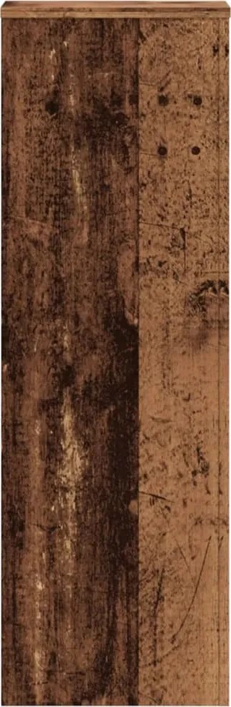 vidaXL Stojany na rostliny 2 ks 33x33x100 cm kompozitní dřevo [3307882] Barva: Bílá