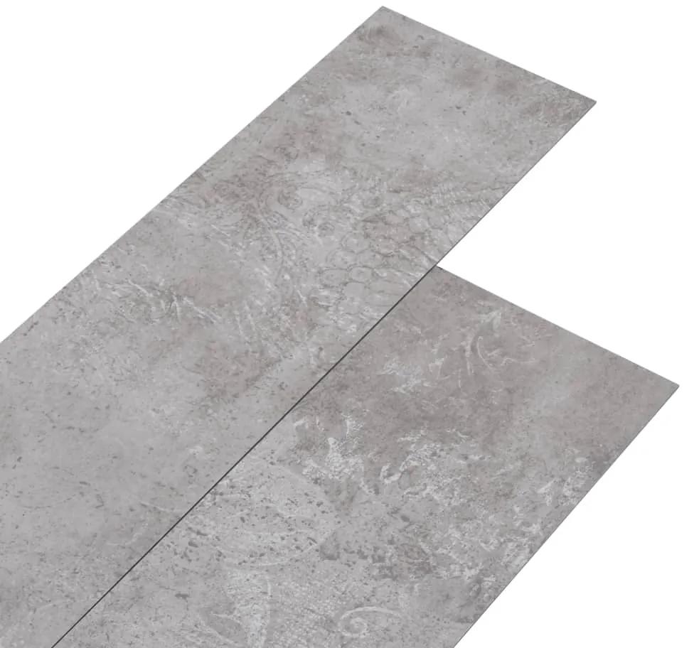 Samolepicí podlahová krytina PVC 5,21 m² 2 mm zemitě šedá,  330194