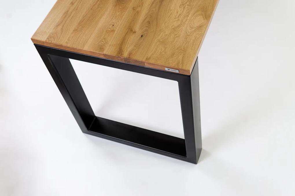 Wooded Pracovní stůl Rochester z masivu DUB 140x65 cm