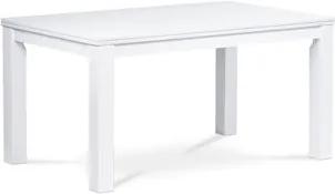 Autronic - Jídelní stůl 150x90 cm, barva bílá - WDT-181 WT