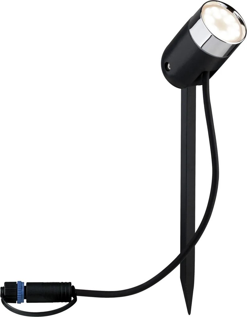 P 5183 Plug & Shine startovací sada Smart Home smik Gateway + LED bodové zahradní světlo Pike základní sada RGBW+ - PAULMANN
