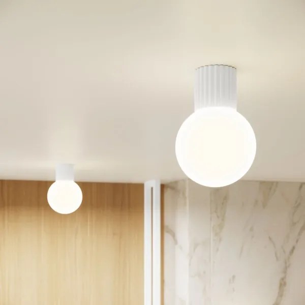 Sollux SL.1708 - Koupelnové stropní svítidlo HALO 1xG9/8W/230V IP44 bílá