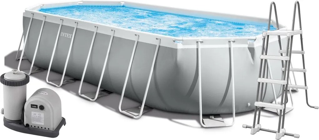 Bazén Intex Prism Frame Oval 6,10 x 3,05 x 1,22 m | kompletset s filtrací