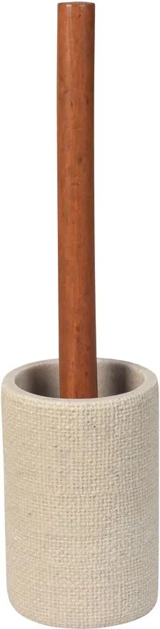 Sapho Sapho, CRAFT WC kartáč na postavení, acacia/bezova, 8568