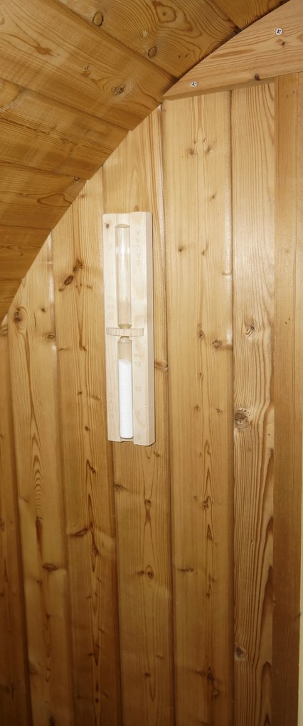 RAKOUSKÝ produkt - Venkovní sudová sauna TROMSÖ XL pro 6 osob 189x 220 x 191,5 cm ( F50220 )