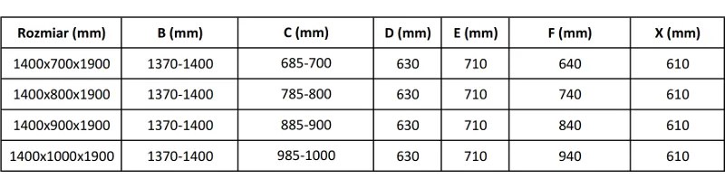 Mexen Apia sprchový kout s posuvnými dveřmi 140 (dveře) x 100 (stěna) cm, 5mm čiré sklo, černý profil + černá sprchová vanička s černým sifonem, 840-140-100-70-00-4070B