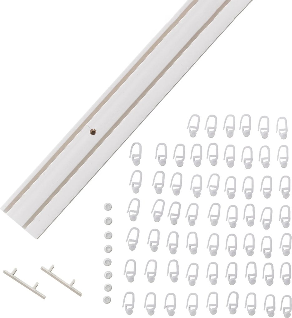 Sada - stropní dvojitá kolejnice 210 cm