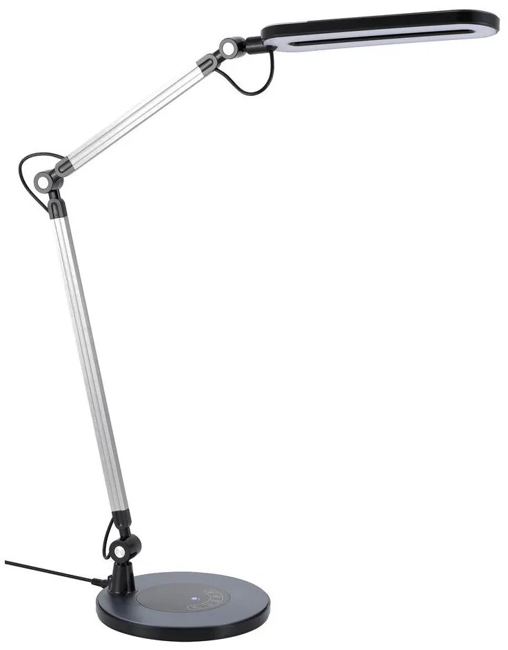 XXXLutz LED LAMPA NA PSACÍ STŮL, dotykový stmívač, 20/105 cm Novel - Stolní lampy