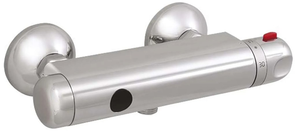 Sanela - Termostatická senzorová sprchová baterie se spodním vývodem, chrom SLS 03S