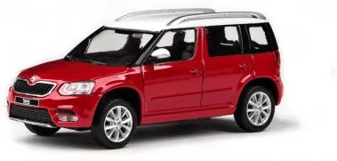 Abrex Škoda Yeti FL (2013) Červená Corrida Uni 1:43