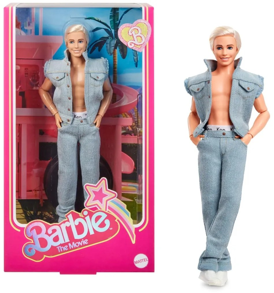 Panenka barbie ken ve filmovém oblečku 3