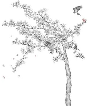 Vliesová tapeta Mr Perswall - Timeless Tree 270 x 265 cm