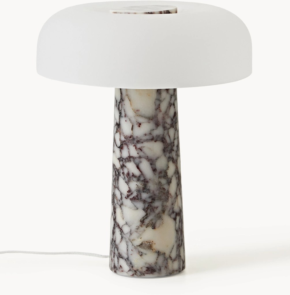 Stolní lampa's mramorovou podstavou Carla
