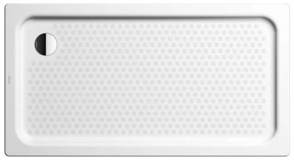 Kaldewei Ambiente - Sprchová vanička Duschplan XXL 425-2, 75x140 cm, celoplošný antislip, s polystyrénovým nosičem, bílá 432535040001