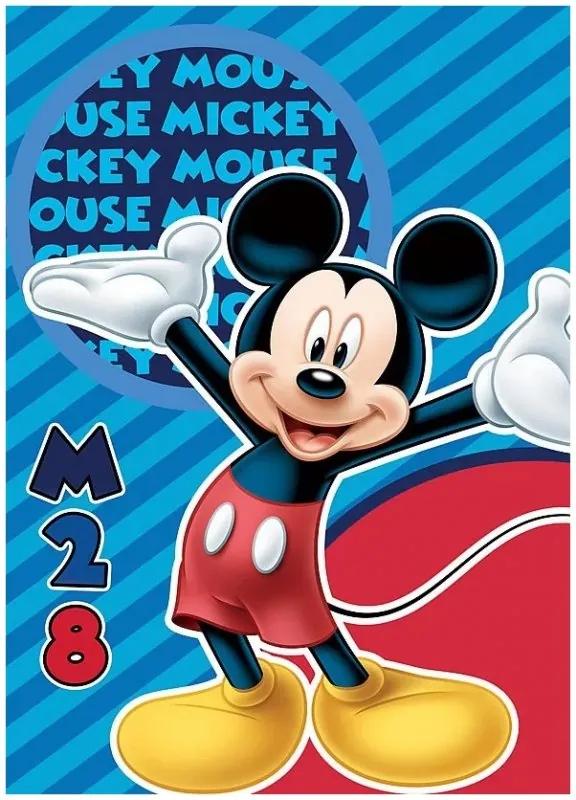 Fleecová deka Mickey Mouse - Disney - motiv M28 - 100 x 140 cm | BIANO