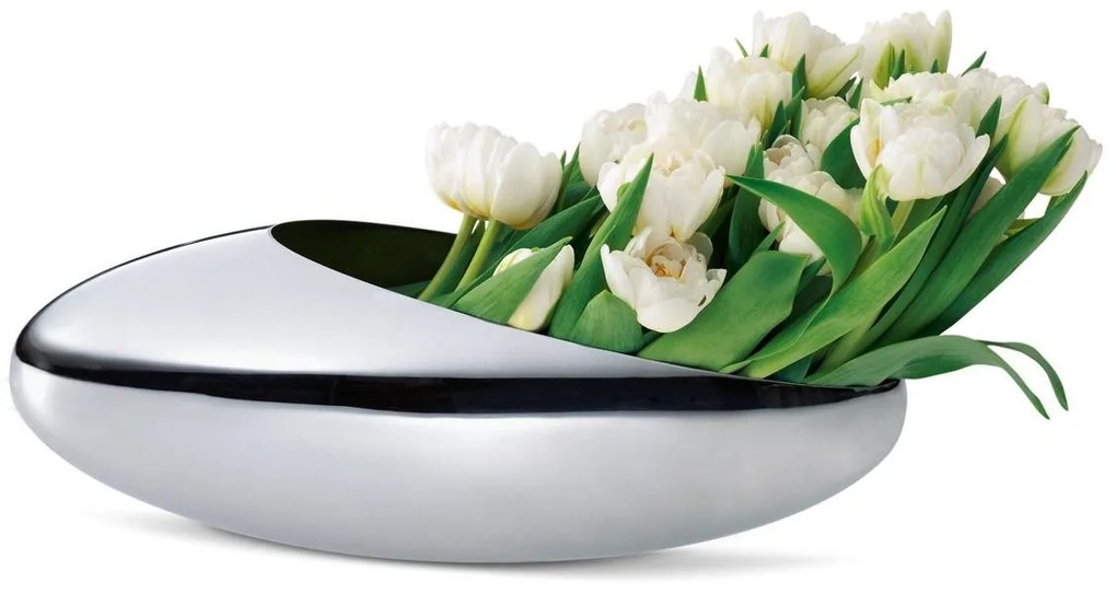 Philippi COCOON TULIP Designová váza 42 cm nerez