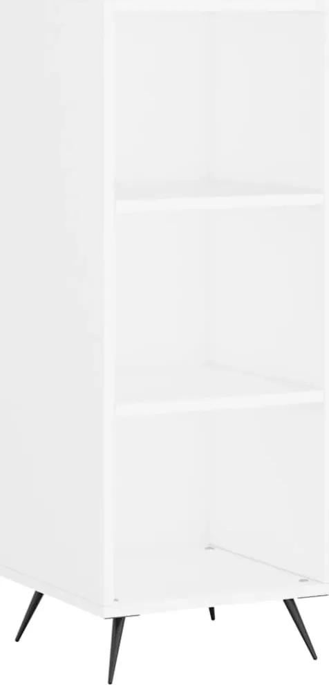 vidaXL Skříň highboard 34,5 x 34 x 180 cm kompozitní dřevo [3199337] Barva: Bílá