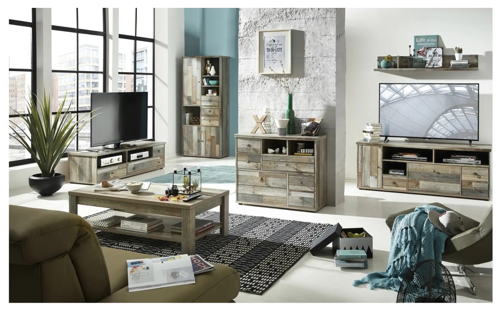 Sconto Komoda BONANZA driftwood