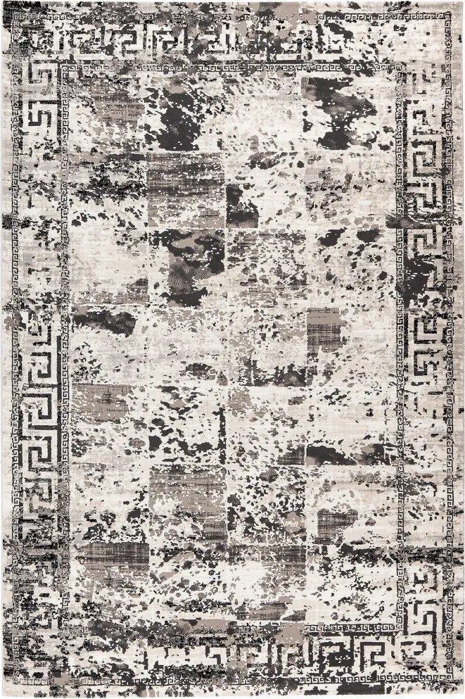 Obsession, AKCE: 120x170 cm Kusový koberec Opal 911 grey, šedá, kancelář