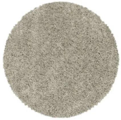 Ayyildiz koberce Kusový koberec Sydney Shaggy 3000 natur kruh - 120x120 (průměr) kruh cm