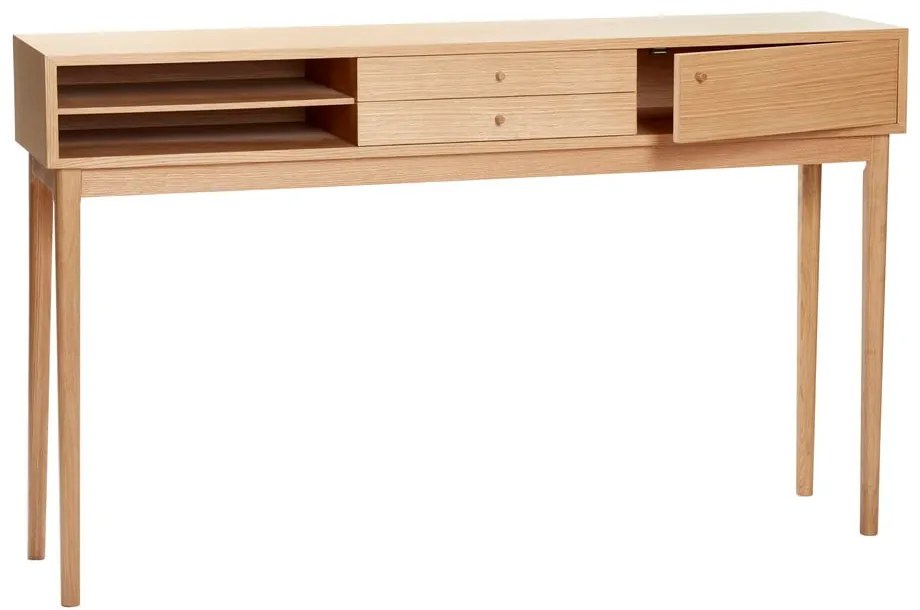 Pracovní stůl v dekoru dubu 37x145 cm Collect – Hübsch