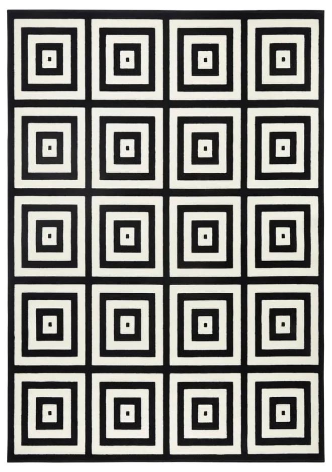Černošedý koberec Hanse Home Duola, 70 x 140 cm