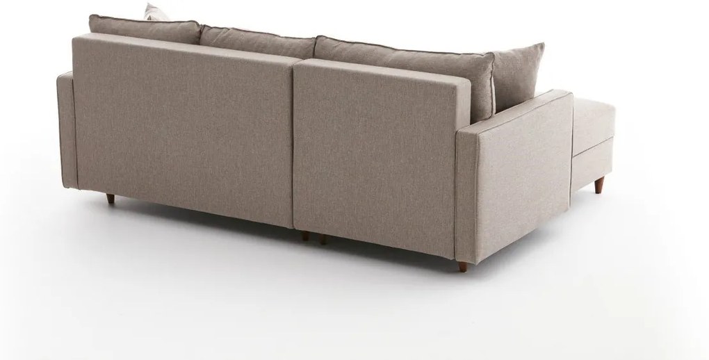 Atelier del Sofa Rohová sedací souprava Eva Left - Cream, Krémová