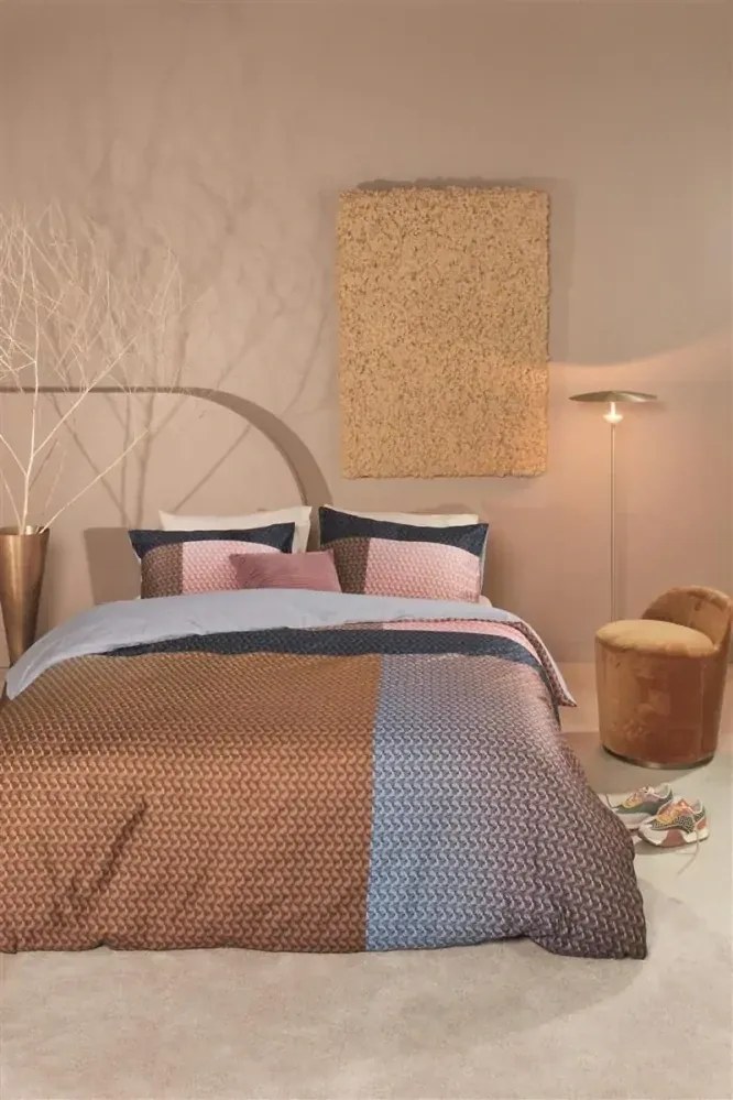 Kardol ložní povlečení do pánské ložnice Infinite prodloužená délka (Luxusní povlečení z bavlněného saténu 140 x 200/220 + 60x70 v moderním designu)