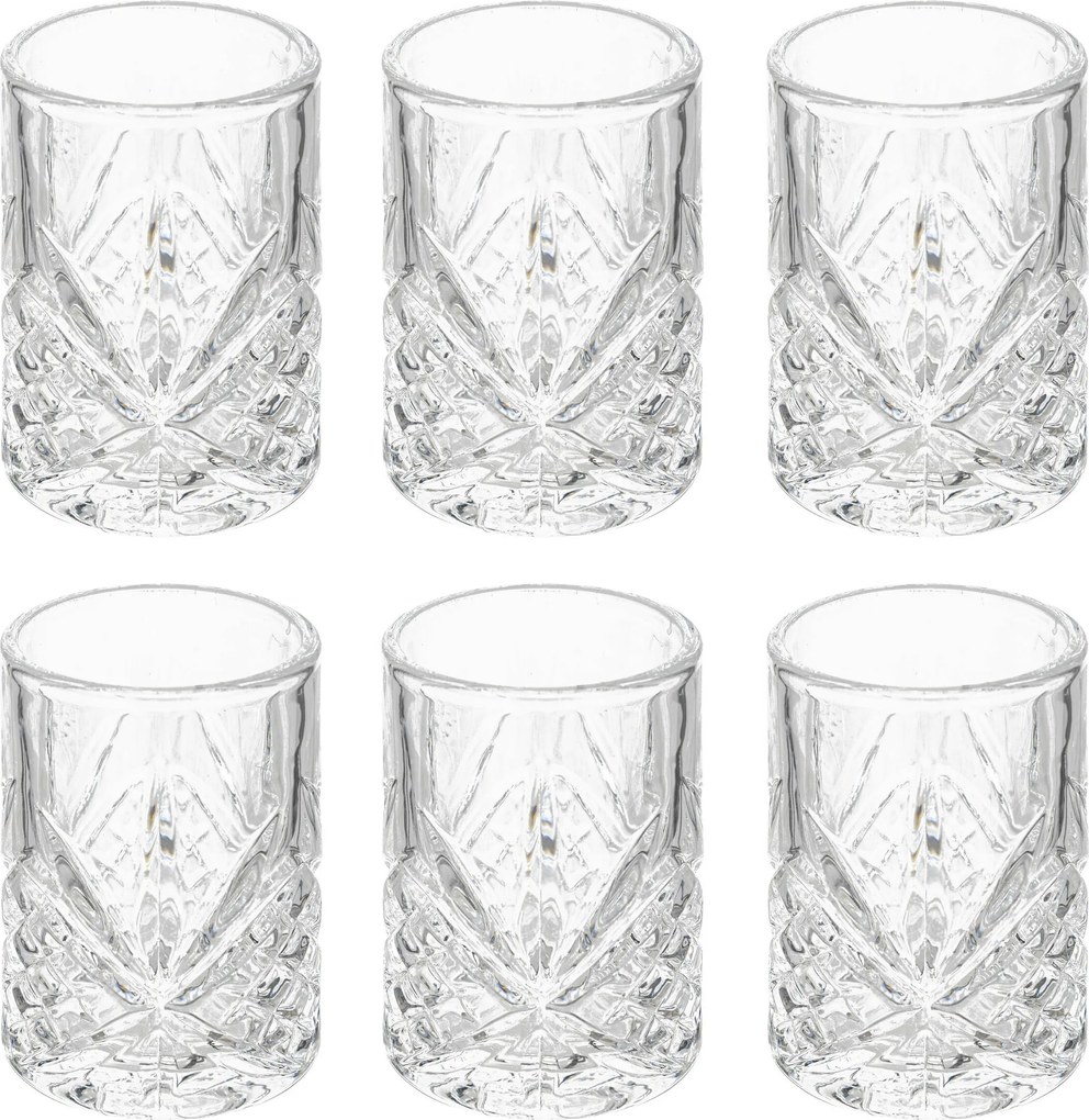 6 skleniček na panáky AUTOMNE, 60 ml