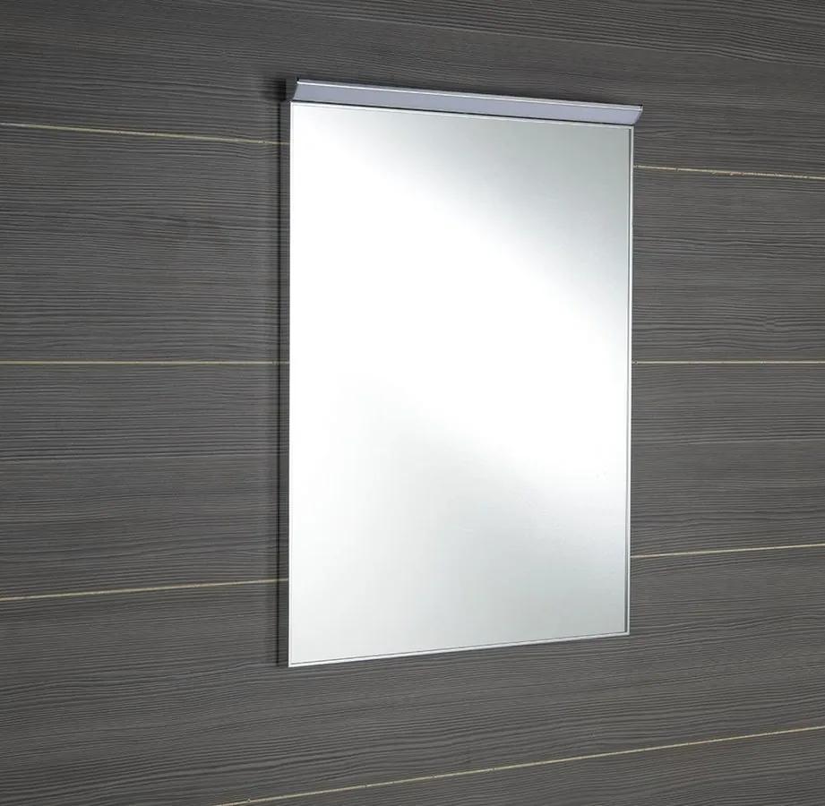 Sapho, BORA zrcadlo v rámu s LED osvětlením as přepínačem 600x800mm, AL768