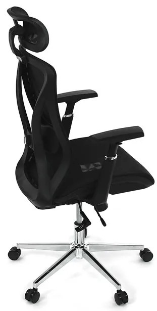 Ergonomická kancelářská židle NILS - černá síťovina Barva: černá